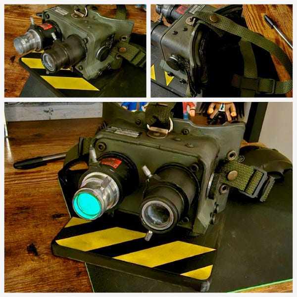 Ghostbuster Goggle / Thrower Wall Mounts - Etsy