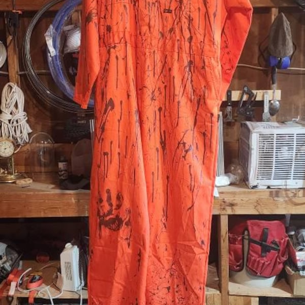 Authentic Penitentiary Prisoner Jumpsuit: Halloween Inmate Costume - Etsy