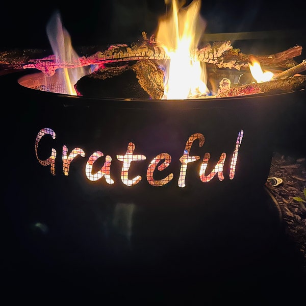 Custom Logo Fire Pit - Etsy