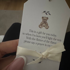 Blue Baby Shower Tags, Baby Boy Baby Favour Tags, Personalised Bottle ...