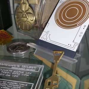 SOLID METAL Jedi Temple Guard Keys Cosplay Star Wars the Clone Wars ...