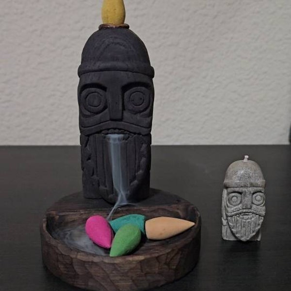 Raven Incense Holder, Backflow Burner Valravn, Crow Backflow Incense ...