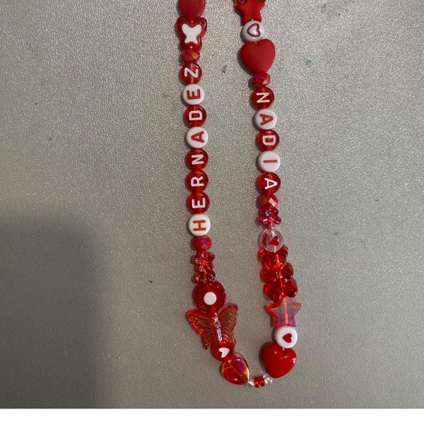 Customized Phone Chain, Personalized Phone Chain, Make Your Own Phone ...