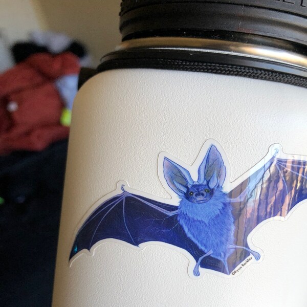 Vinyl Sticker - Bat, Laptop Sticker - Etsy