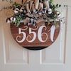 Wood Round Welcome Sign, ASL Door Wreath, Sign Language Home Decor ...