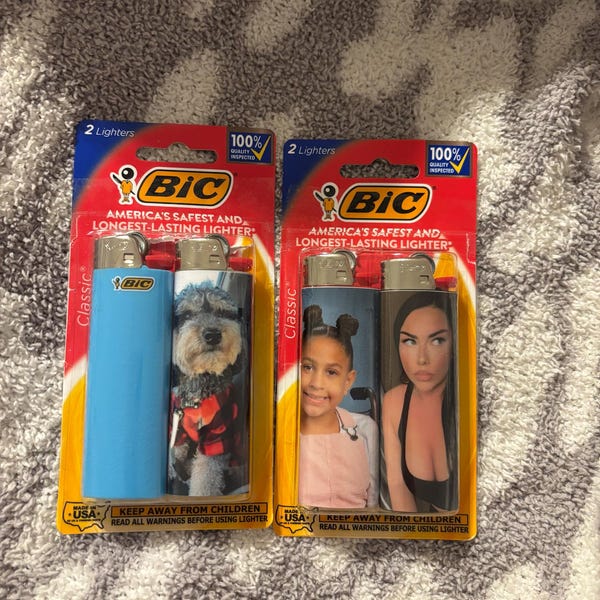 Photo Lighter - Wrap ONLY, Custom Lighter, Personalized Lighters ...