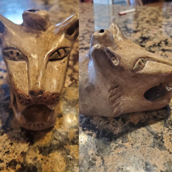 Wolf Howling Whistle, LOUD Wolf Whistle, Maya, Aztec, Replica, Hand ...