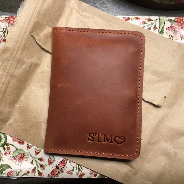 Personalized Leather Journal, Custom Journal With Initials, A5 Leather ...