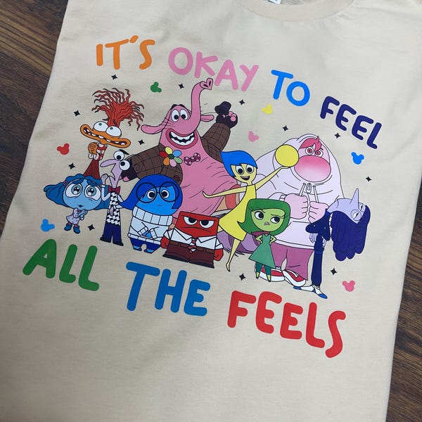 Today I Feel All the Feels Inside Out 2, Inside Out 2 Png, Inside Out ...