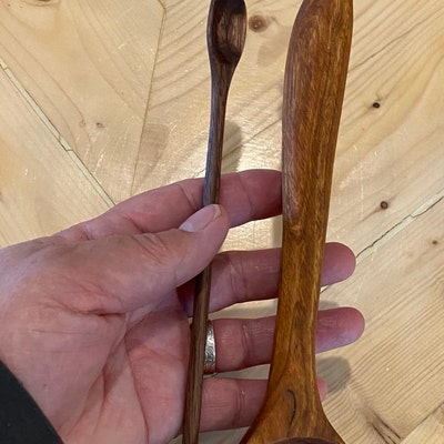 Long Handled 1 Tablespoon Spoon/ Wooden Tablespoon - Etsy