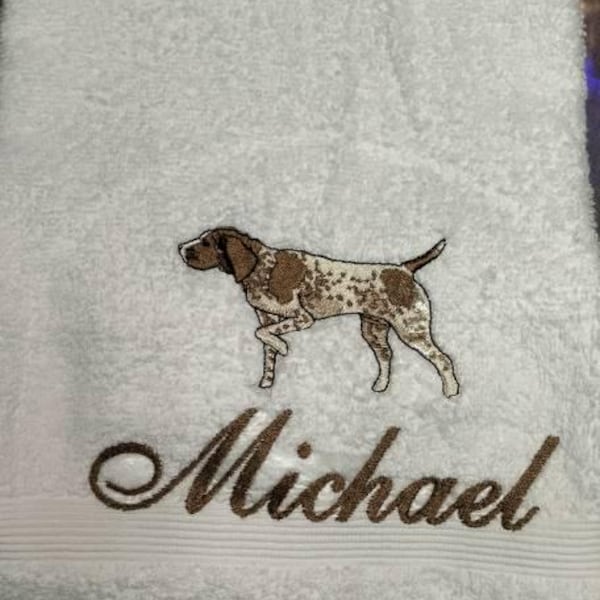 German Pointer - Machine Embroidery Design - Etsy
