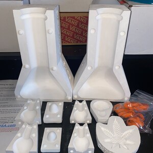 6 Novelty Brass Knuckle Pipe Mold Slip Casting Plaster - Etsy