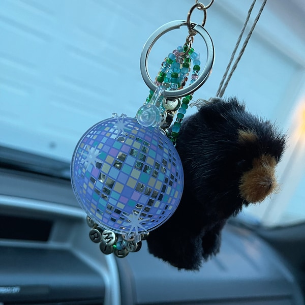Disco Ball Acrylic Keychain | Customizable Keychain | Bridesmaids Gift ...