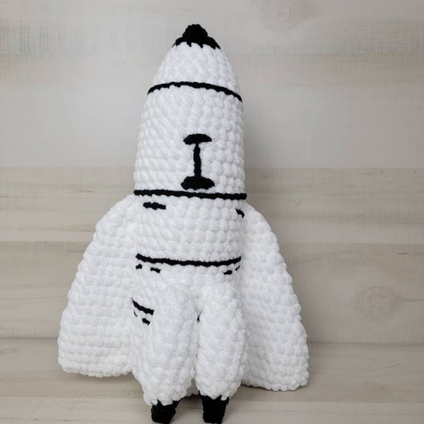 Digital Space Shuttle Crochet Pattern, DIY Space Ship Toy, Space ...