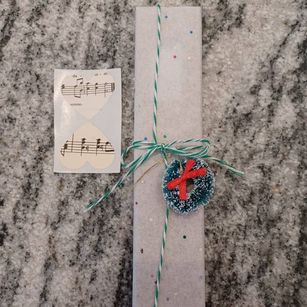 Hand Wrapped Music Sheet Pencils - Etsy