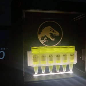 Resident Evil Umbrella Corporation C-virus chrysalid Virus Vial Prop - Etsy