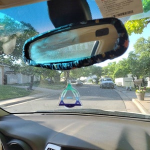 Bright Patchwork Steering Wheel Cover Full Grip Fabric Inside Flowers ...