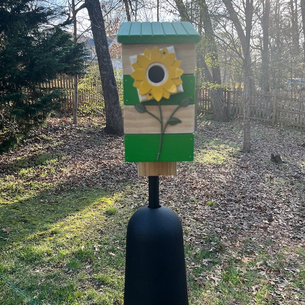 Bluebird House Predator Guard Squirrel Guard 1 1 2 Inch Hole Etsy
