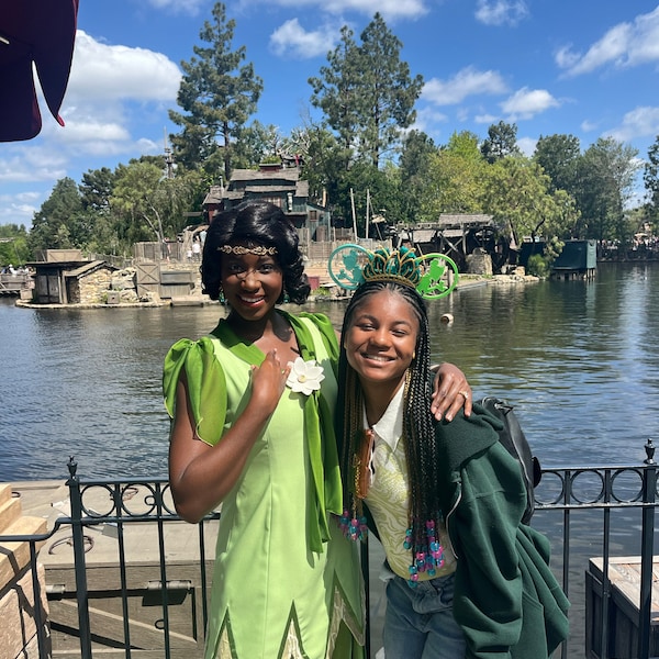 Princess and Her Frog Crown Ears, Tiana 3D Printed Mouse Ears - Etsy