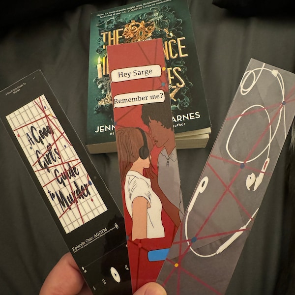 3 “haunting Adeline” INSPIRED Bookmarks, Haunting Adeline, Dark Romance ...
