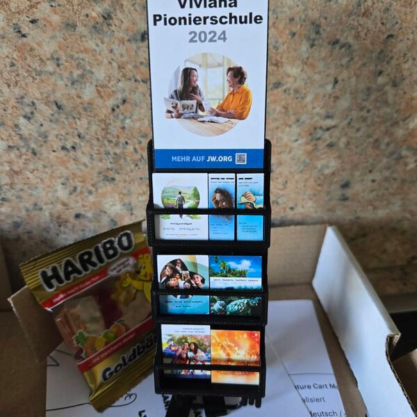 JW Trolley Literature Cart Model - Etsy