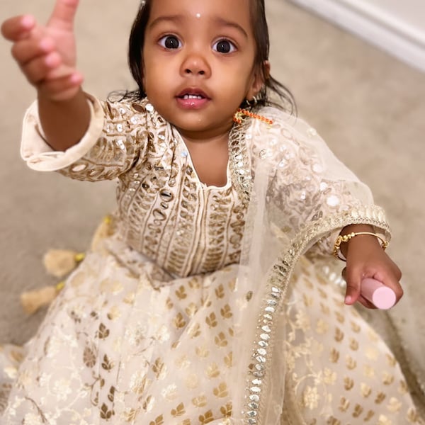 The Ranjnigandha Lehenga Set | Lehenga for Girl | Girl Indian Dress ...