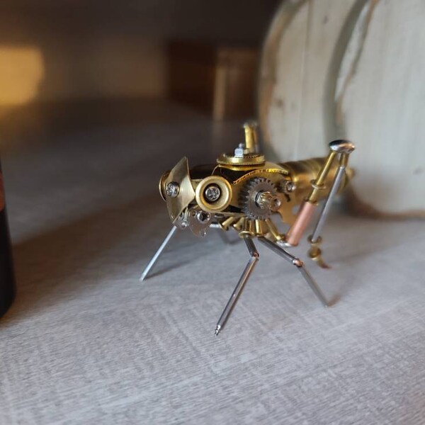 WASP Steampunk/ Iron Bug/ Metal Insect Ver. 2 - Etsy