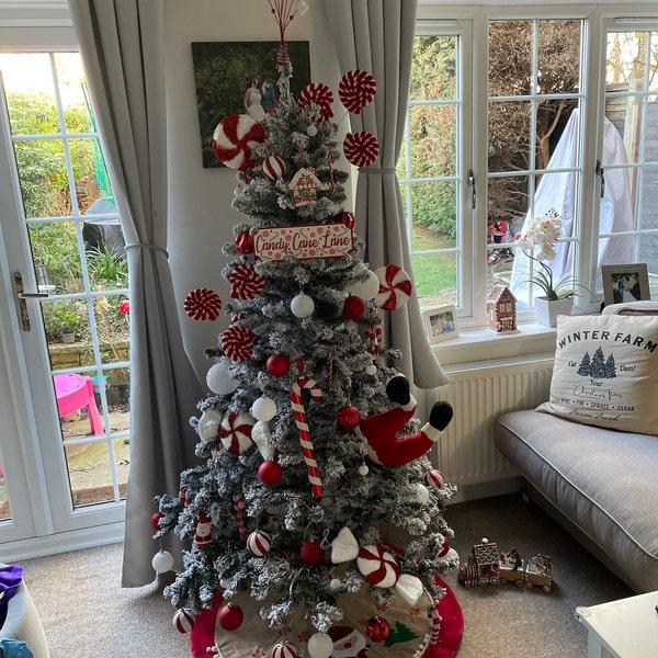 Candy Cane Lane Sign, Christmas Signs, Candy Cane Sign, Christmas Front ...