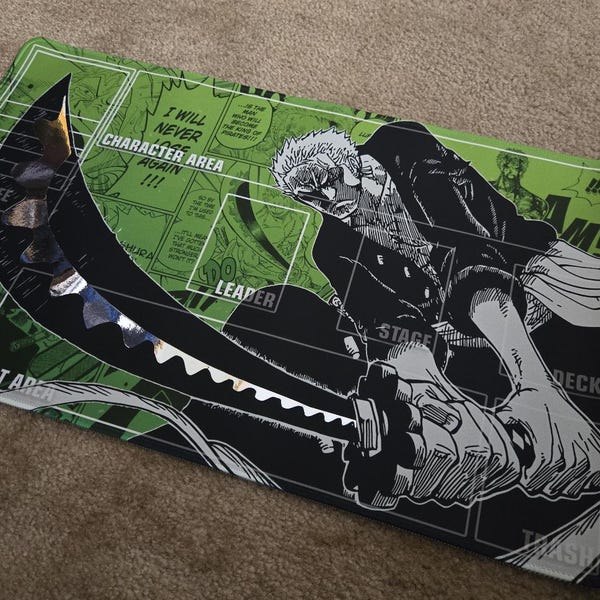 Playmat Jewelry Bonney Bonny With Zones Playmat Game Mat TCG Cute Girl ...