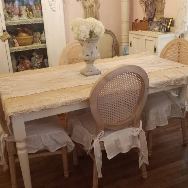 Parson Linen Chair Cover Slipcover Minimalist Style Short - Etsy