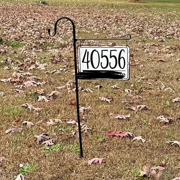 Rustic Address Sign, Farmhouse Decor, House Numbers, Street Sign ...