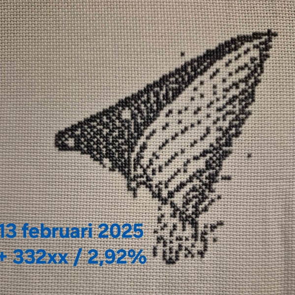 Birdhouse - Elegant Single Color Cross-stitch PDF – Instant Download ...