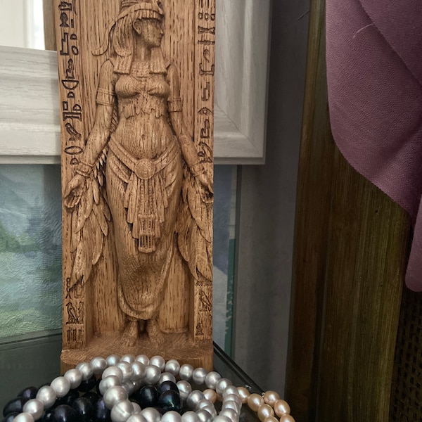 Isis Egypt Goddess, Isis Statue, Egyptian Goddess, Pagan Goddess, Egypt ...