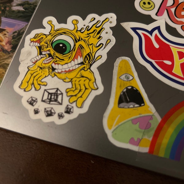 Subtronics Glossy Sticker, EDM, Rave Sticker, Dubstep - Etsy