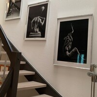 Nurtured Nature female Jono Dry Pencil Drawing Print - Etsy Canada