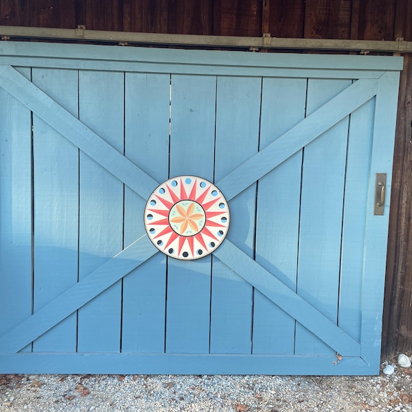Compass Rose Moon Phase Hex Sign PA Dutch Style - Promoting Clear ...