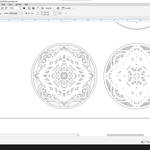 Intricate Multi-layered Mandala Dxf, Svg, Pdf Digital Download - Etsy