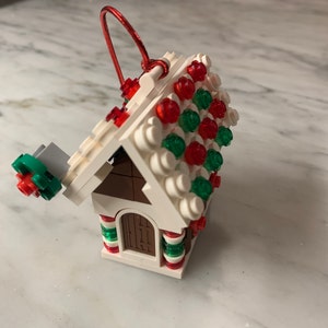 Gingerbread House Christmas Ornament With Instructions Build Your Own ...
