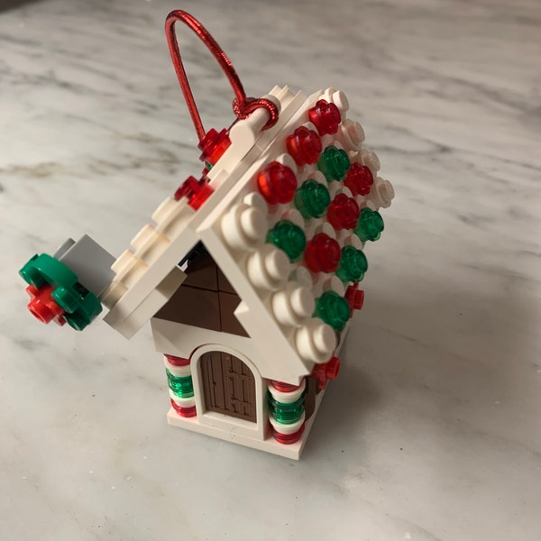 Gingerbread House Christmas Ornament With Instructions - Build Your Own ...