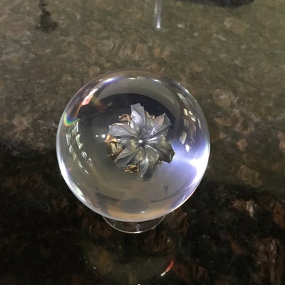 Incredible .40S&W Federal HST 180 Grain Bullet Encased in Resin Sphere ...