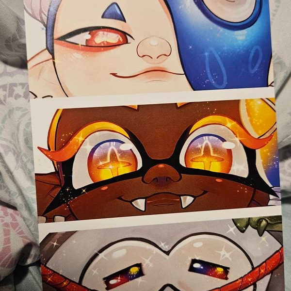 Splatoon 3 Deep Cut Eye Masks [RESTOCK + New Masks!] - Etsy