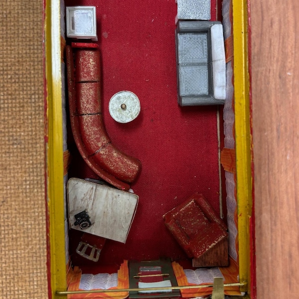 Quarter Scale Room Box Kit, 3D Printed 1/48th Scale, Dollhouse Room Box ...