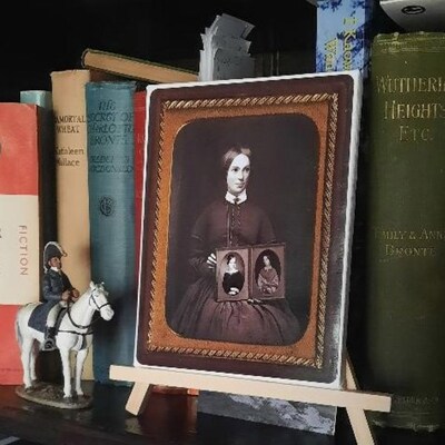 Emily Brontë Writing Artwork Print - Etsy