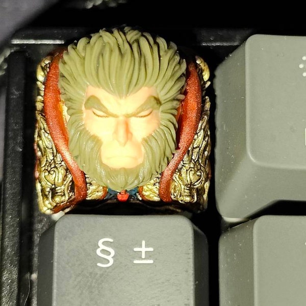 Artisan Keycap - Black Myth Wukong - Monkey King - Etsy