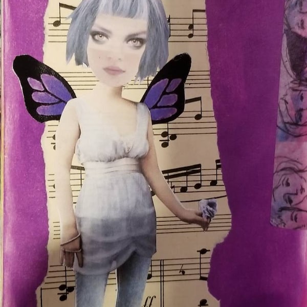 Free Spirit Paper Dolls - Bundle 2 X Digital Collage Sheet - Jpg and ...