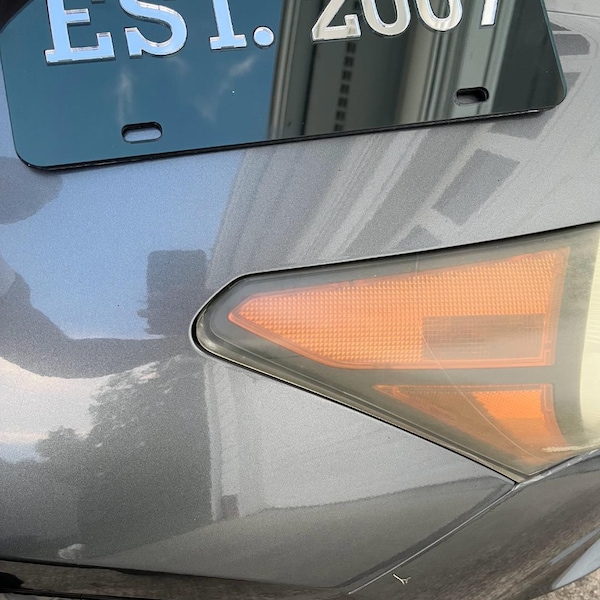 Custom Mirror "bronze" License Plate, Car Tag, Personalized Car Tag ...