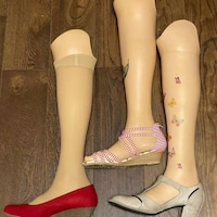 Vintage Rare Womens Contergan Shortleg Prosthetic Leg Above Knee ...