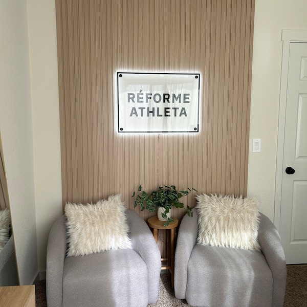 Custom Business Sign, Led Salon Logo Sign, Neon Business Logo ...