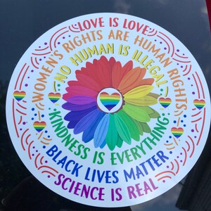 Love is Love, Women's Rights Are Human Rights, No Human is Illegal ...