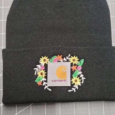 Pocket Tshirt Embroidery Pattern, Floral Design File, Embroidery Floral ...